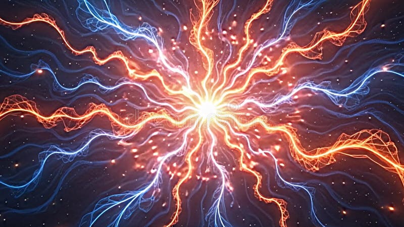 The Burst Cosmic Impulse Explosion Design Throb Generative AI Stock ...