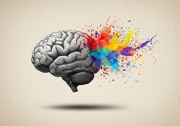 A Burst of Creativity: Colorful Imagination Erupting from the Human ...