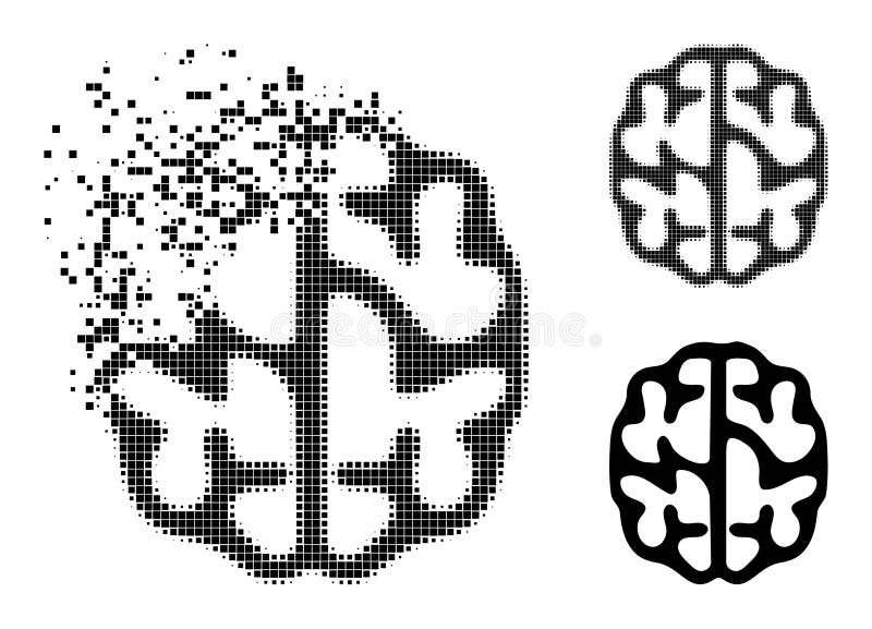 Pixelated Brain Stock Illustrations – 416 Pixelated Brain Stock ...
