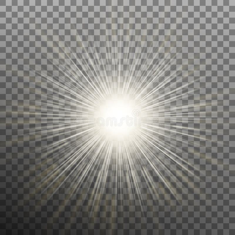 Burst Effects on Transparent Background. EPS 10 Stock Vector ...