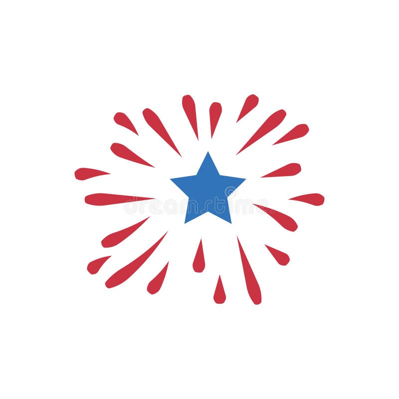 Burst Firework Celebration Decor Vector Illustration Design Stock ...