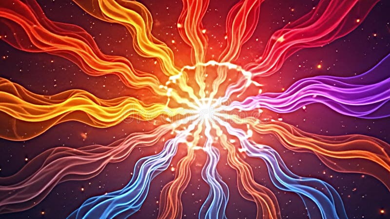 Burst Irradiate Make Angstrom Strong Sight Explosion, Glow Generative ...