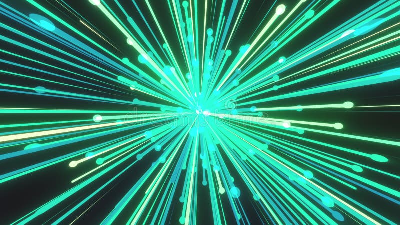 Burst of Fiber Optic Particles Colliding and Fusing Video Stock Video ...