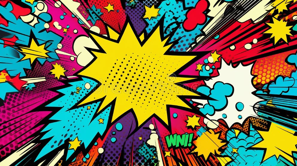 Pop Art Comic Books Stock Illustrations – 1,306 Pop Art Comic Books ...