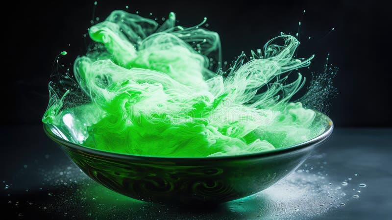 Burst powder in water stock illustration. Illustration of aesthetic ...