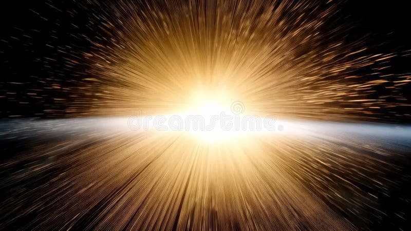 Cosmic Light Burst in Deep Space Stock Video - Video of mystery, cosmos ...