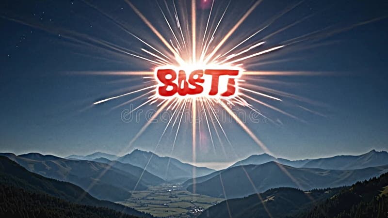 The Burst Reflect Bright with Luminous Stellate Effect, Generative AI ...