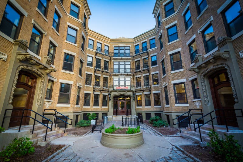 Burstein Hall, at Northeastern University, in Boston, Massachusetts ...