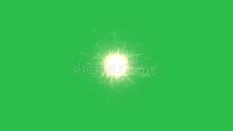 Bursting Firecracker on Green Screen Background Motion Graphic Effects ...