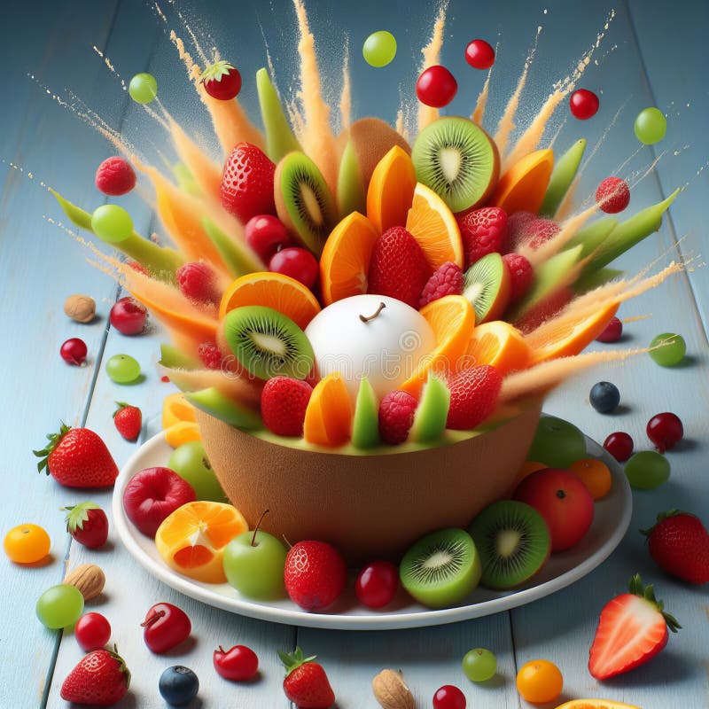 Bursting Fruit, Close Up, Phot Stock Image - Image of high, close ...