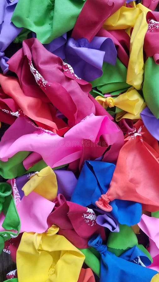 Broken air balloon stock image. Image of happy, birthday - 185800519