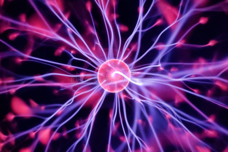 Bursting plasma ball stock image. Image of light, power - 275711777
