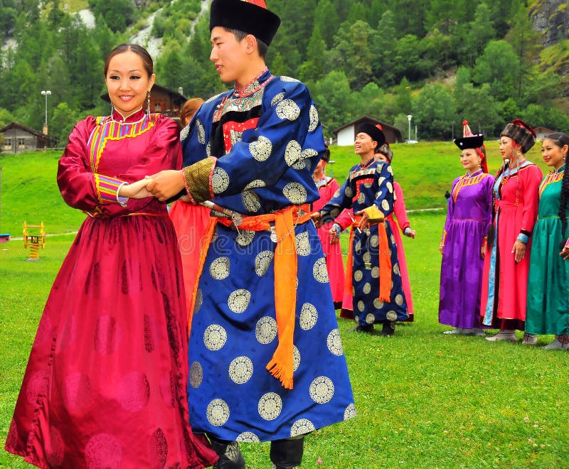 Buryat Dance Group editorial stock image. Image of daban - 20809319