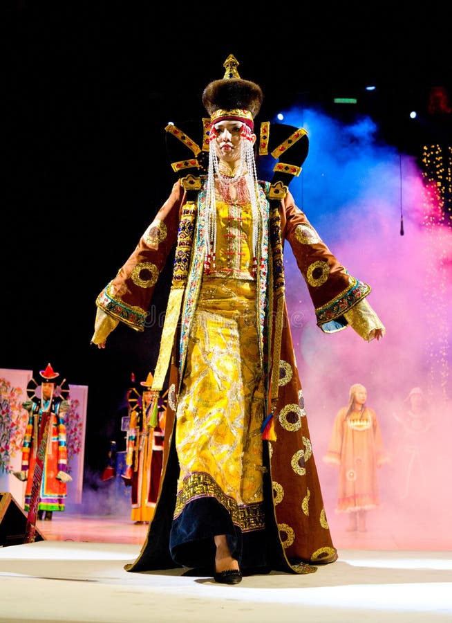 Buryat (Mongol) model editorial stock image. Image of buryat - 24025699