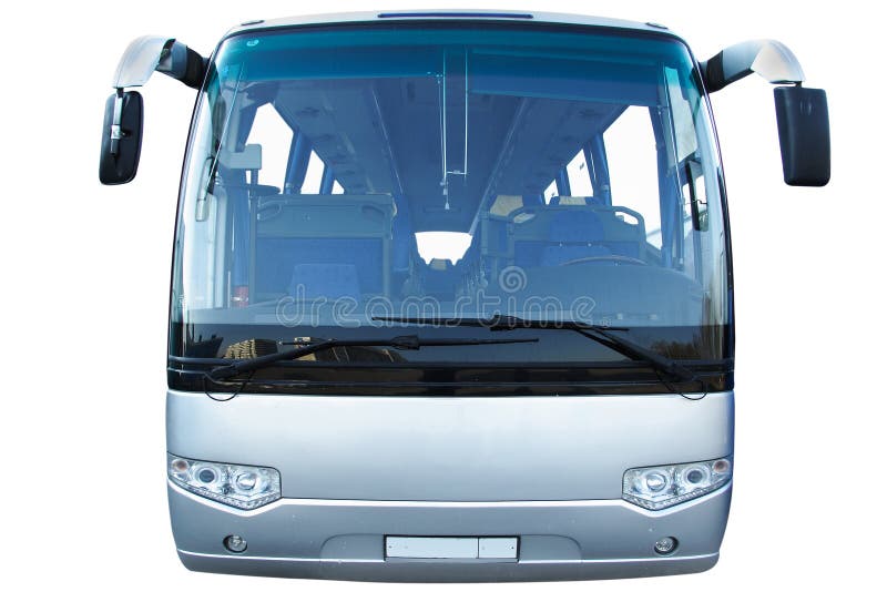 Back View of the Bus stock image. Image of vehicle, white - 21439351