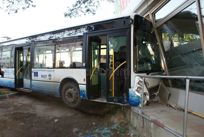Bus accident editorial image. Image of dangerous, public - 42716115