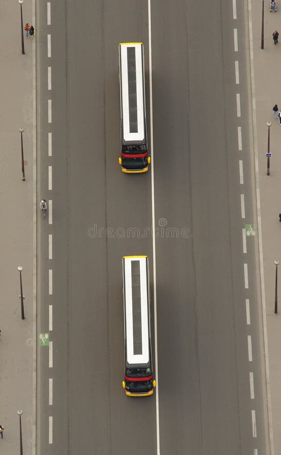 Bus aerial view stock photo. Image of route, coach, scene - 49033352