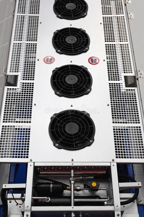 Bus air conditioner stock image. Image of clima, engine - 39880473