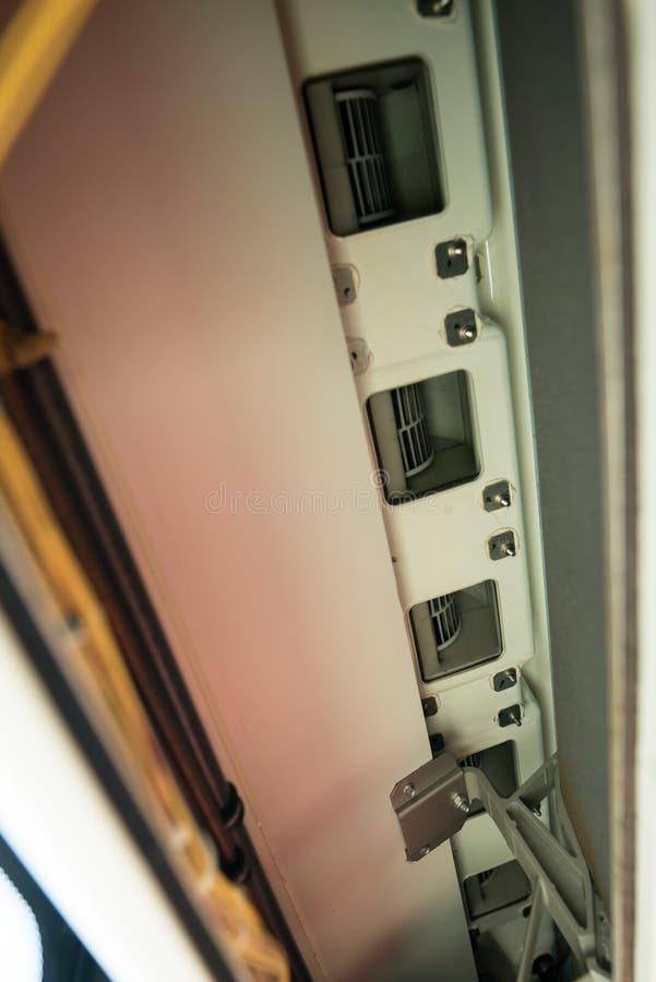 Bus Air Conditioning Duct Disassembled Stock Image - Image of public ...