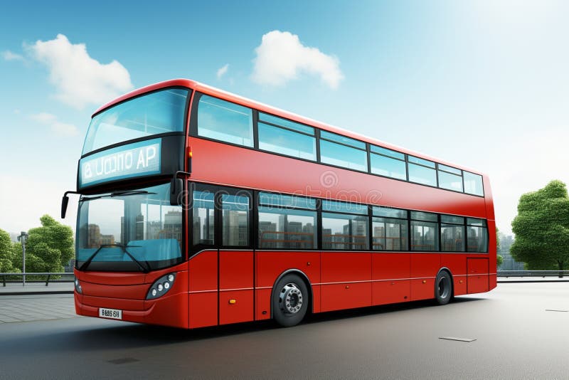 Bus Announcement System on White Background Stock Illustration ...