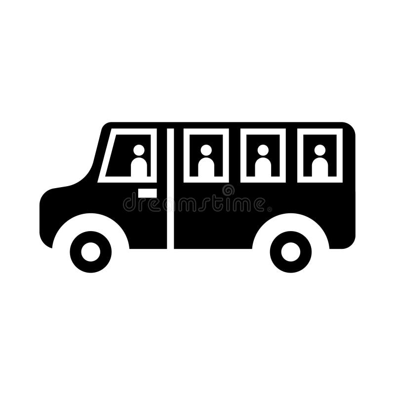 Bus, Car, School Bus, Truck, School Bus Icon Stock Vector ...
