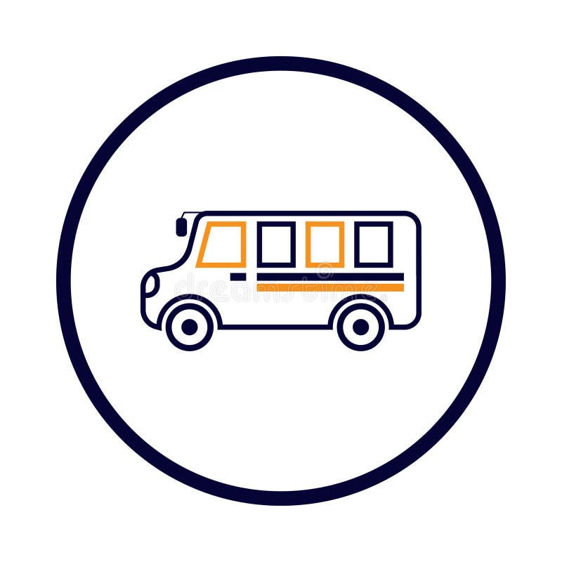 Bus, Car, School Bus, Truck, School Bus Icon Stock Vector ...