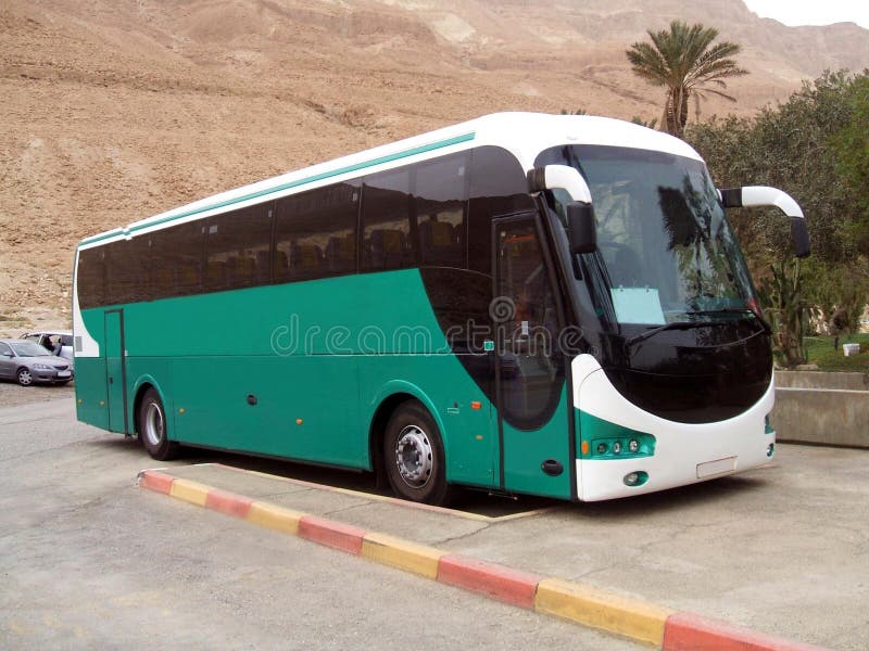 Bus. coach stock image. Image of desert, public, transport - 60253311