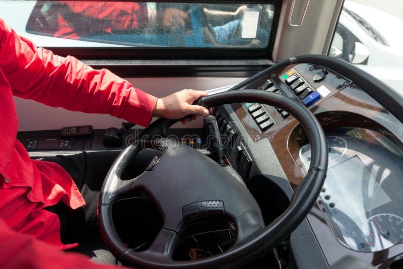 Bus or coach driver stock photo. Image of operator, vehicle - 112147188