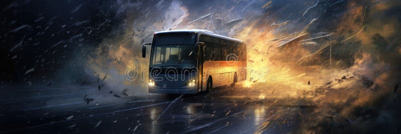 Bus Crashes Stock Illustrations – 3 Bus Crashes Stock Illustrations ...