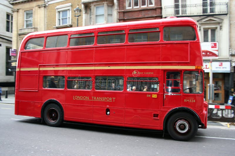 Bus de Londres image stock éditorial. Image du classique - 13058254
