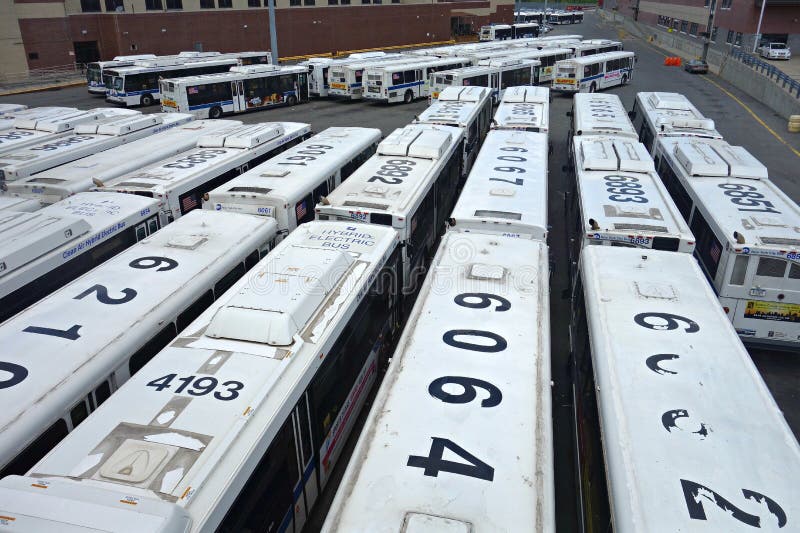 Bus Depot editorial photography. Image of authority, york - 40786877