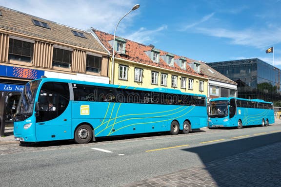 Bus di AtB fotografia editoriale. Immagine di turismo - 95632812
