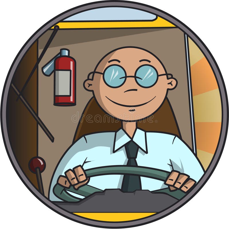 Bus Driver Stock Illustrations – 8,023 Bus Driver Stock Illustrations ...