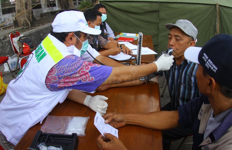 Bus Driver Medical Check Up Editorial Stock Image - Image of road ...