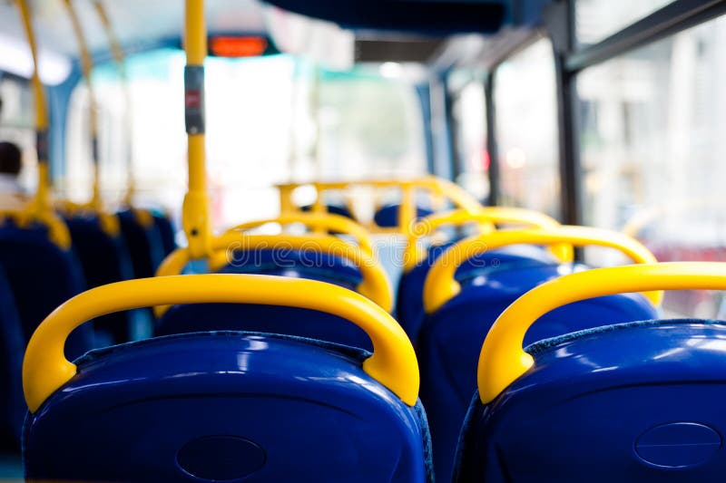 Bus empty seats stock photo. Image of commute, public - 33351830