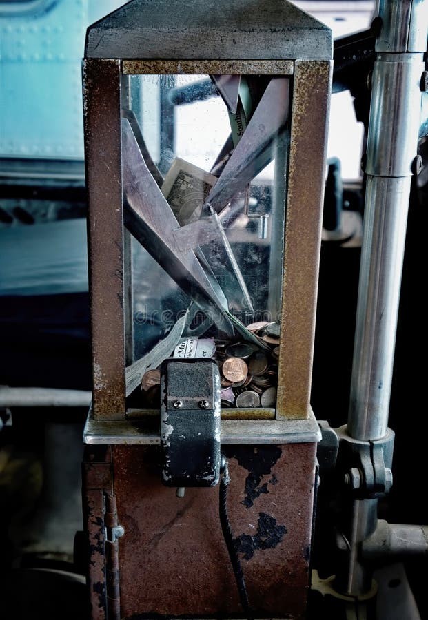 Bus Fare Box stock image. Image of collection, change - 163400451