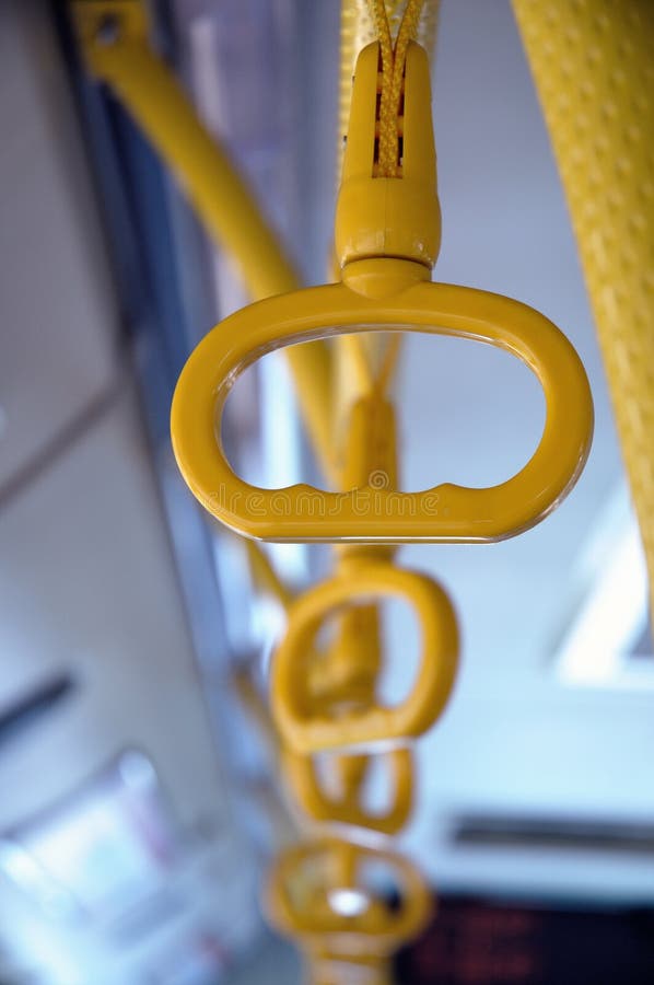 Bus handle stock image. Image of destination, handrail - 13698099