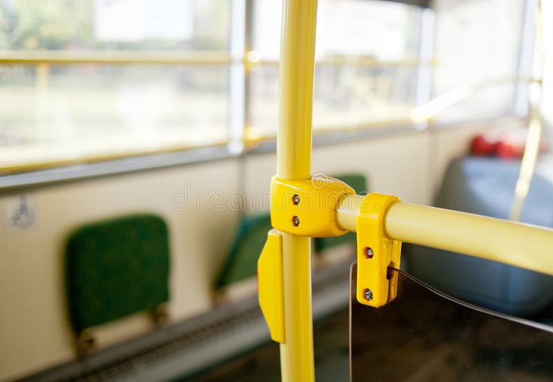 Handles in bus stock image. Image of window, keep, interior - 27212735