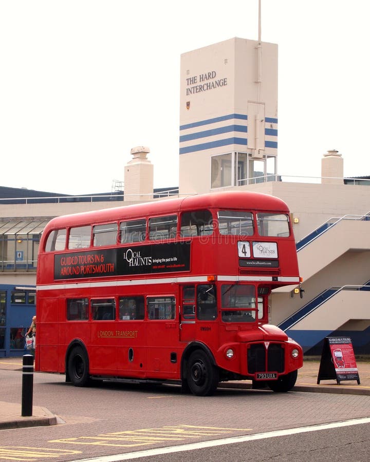 The Hard Interchange at Portsmouth Harbour a Modern Bus Station ...