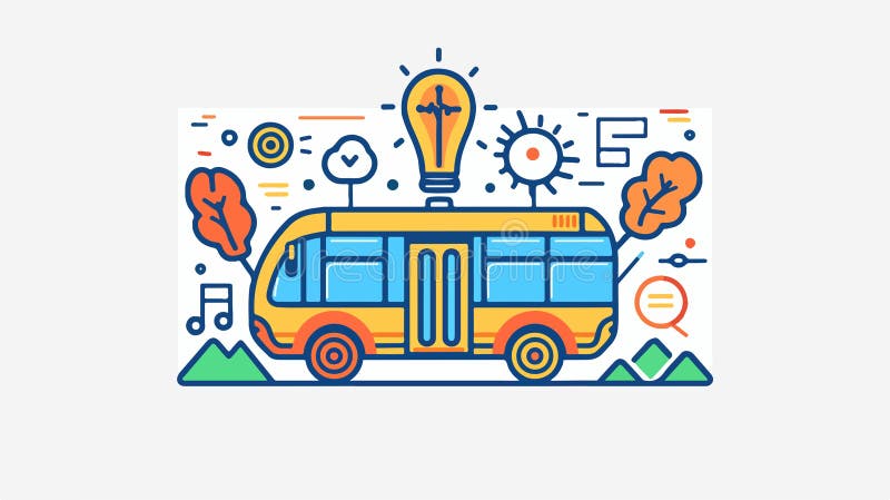 Professional Bus Icon for Action Plan, Suitable for Projects and ...