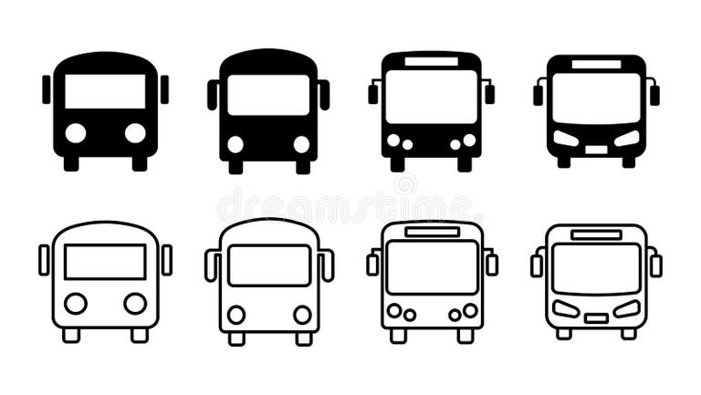 Bus icon . bus vector icon stock vector. Illustration of station ...