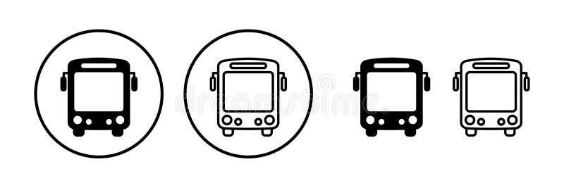 Bus icon . bus vector icon stock vector. Illustration of passenger ...