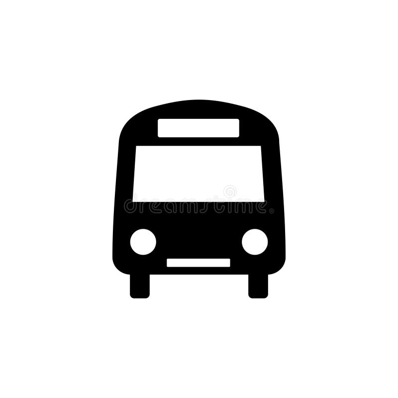 Bus icon . bus vector icon stock vector. Illustration of transport ...