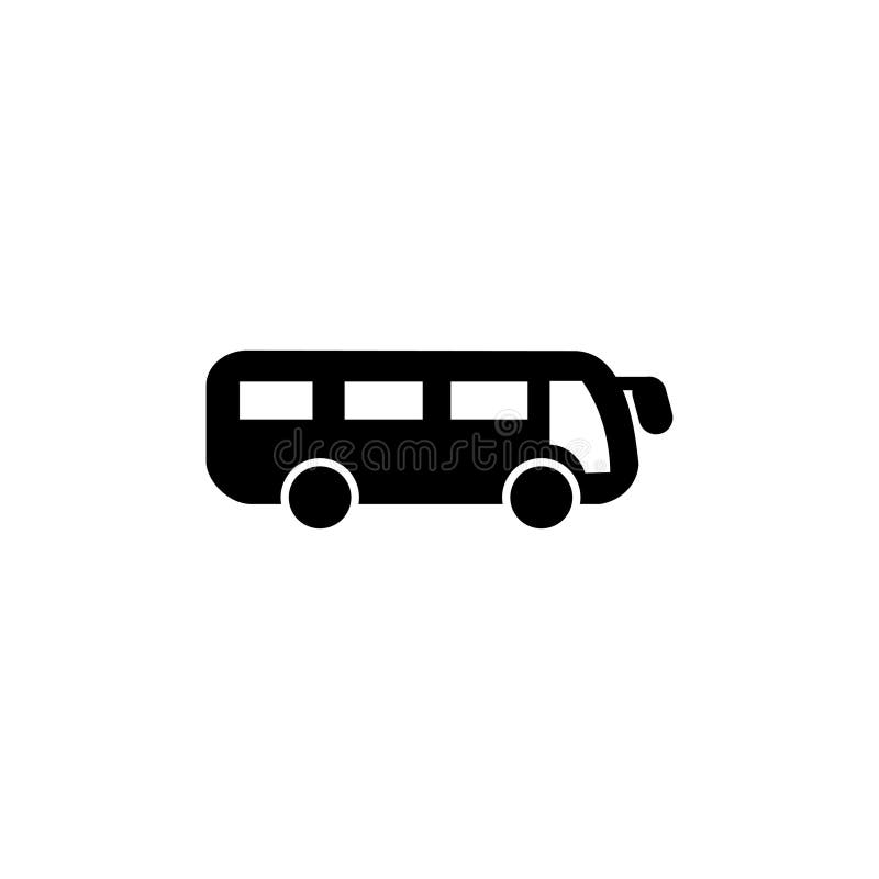 Bus Icon Vector. Bus Vector Stock Vector - Illustration of sign, trip ...