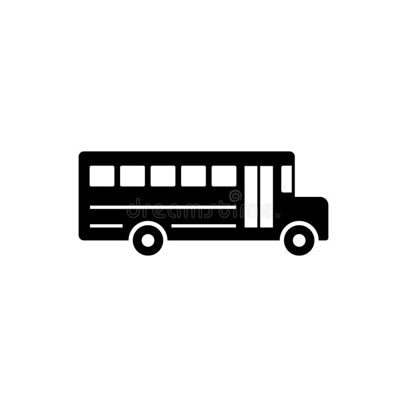 Bus icon . bus vector icon stock illustration. Illustration of ...