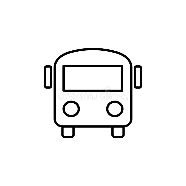 Bus icon . bus vector icon stock vector. Illustration of tourism ...