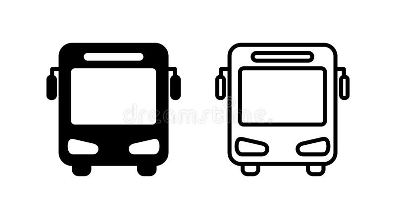 Bus icon . bus vector icon stock vector. Illustration of element ...