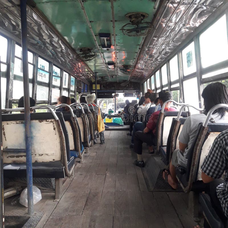 BuS editorial stock image. Image of vintage, indoor - 128036039