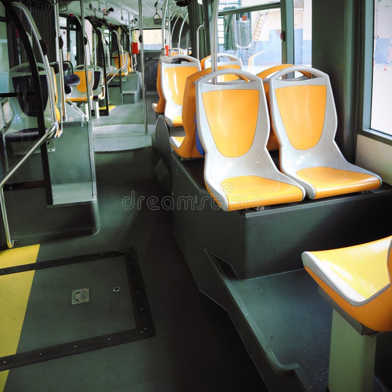 Bus interior stock image. Image of chairs, coach, seat - 21444945