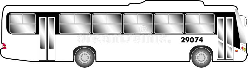 Metro Bus Drawing